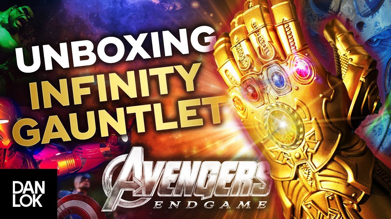 Unboxing The Avengers Endgame Infinity Gauntlet Worn By Thanos - YouTube