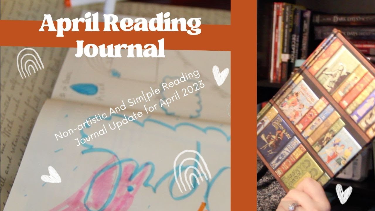 April 2023 Reading Journal// simple, non artistic reading journal ...