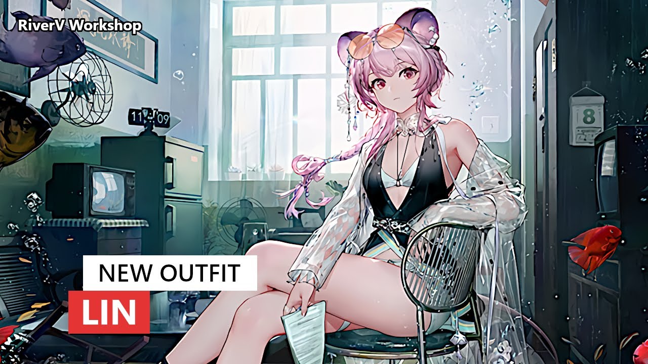 Lin New Skin | Arknights リンの新コーデ - YouTube