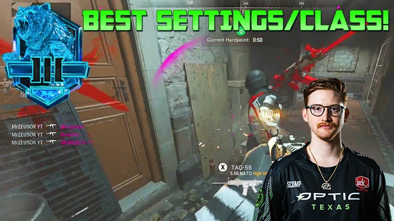 *NEW* BEST SETTINGS FOR MW2 RANKED PLAY! BEST CLASS/ATTACHMENTS ...