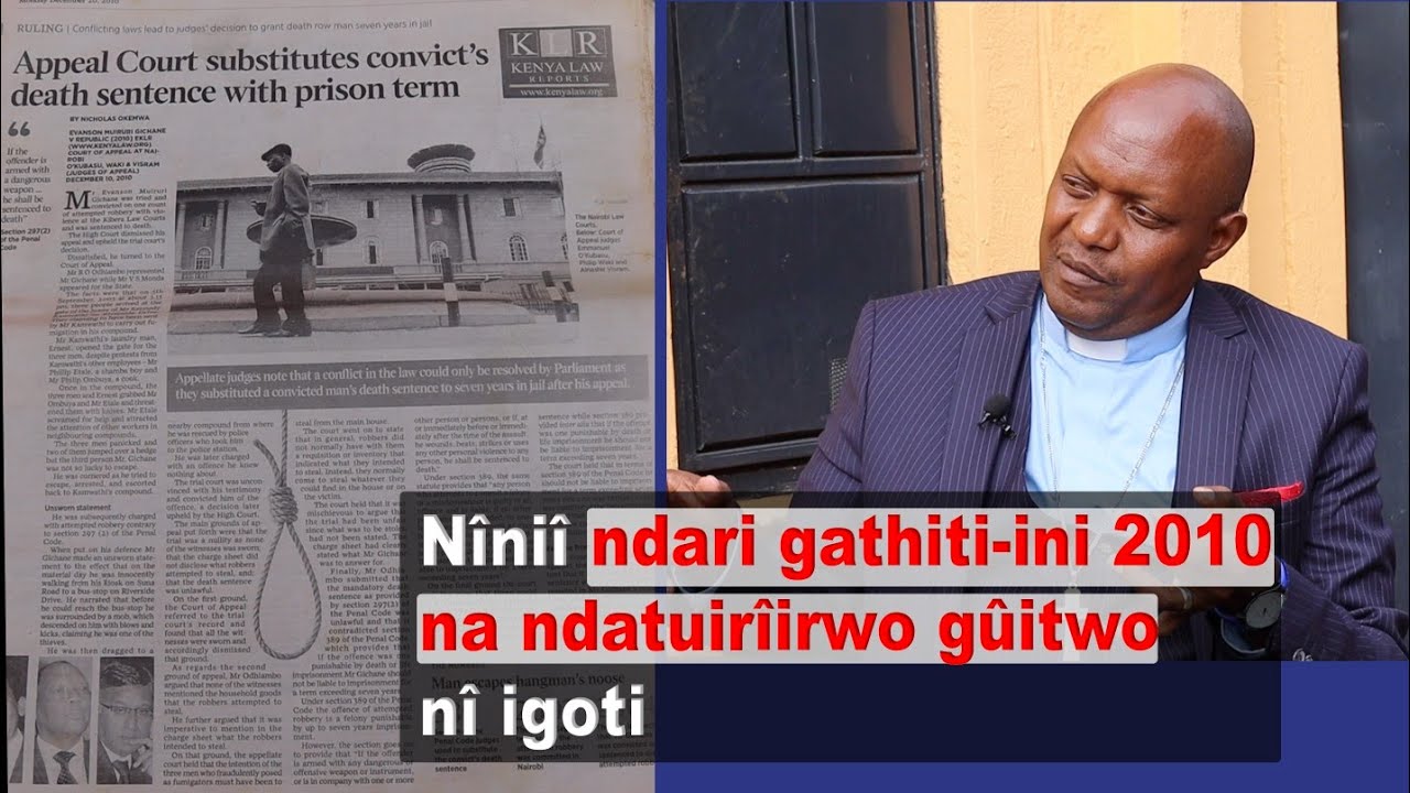 Nîniî ndari ngathîti-ini 2010 na ndatuirîirwo gûitwo nî igoti💔😭 - YouTube