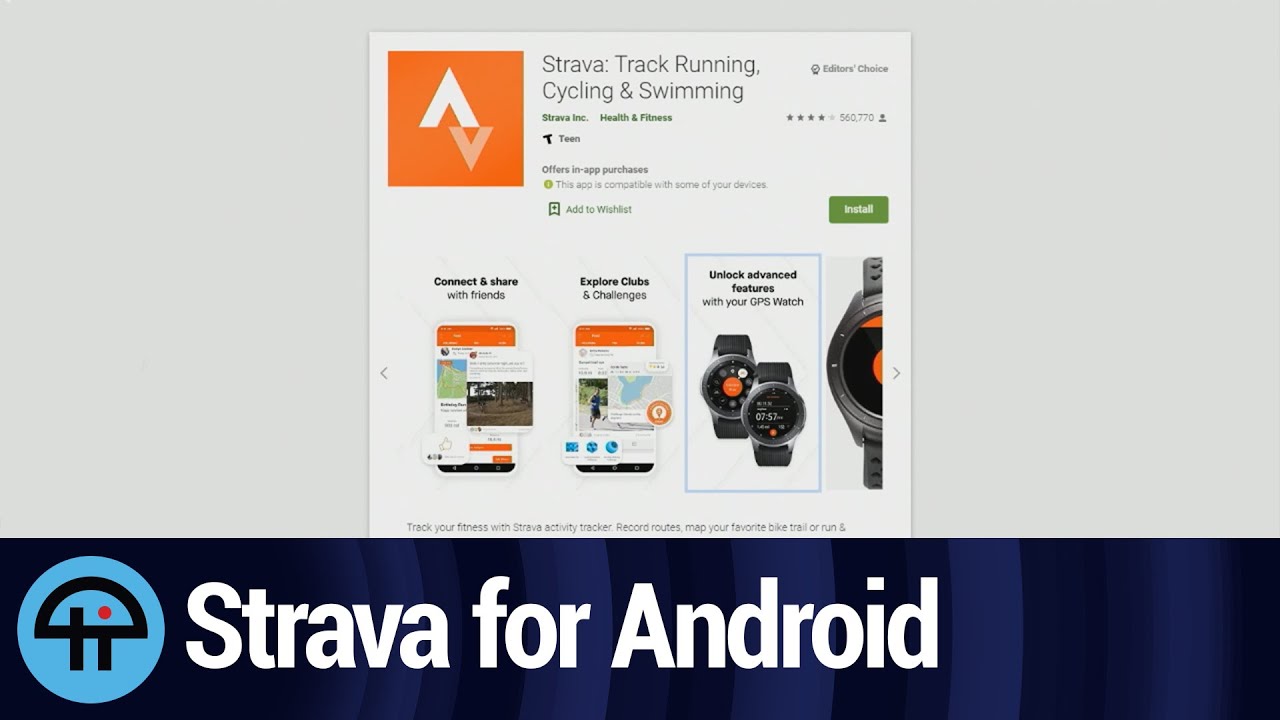 Strava for Android - YouTube