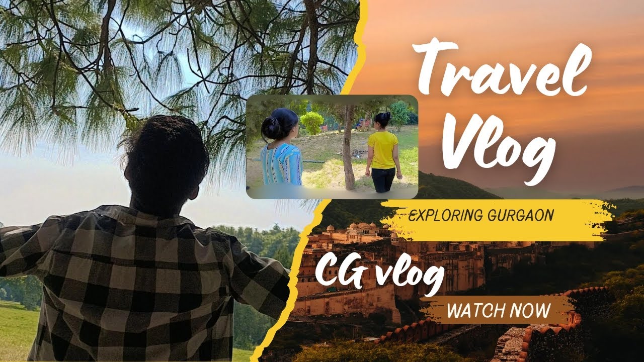 full masti 🥳CG vlog//gurgaon park😄//watch now - YouTube