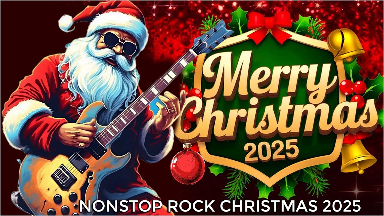 Best Popular Songs 2025 - Best Christmas Rock Songs - Upbeat Holiday Playlist for Festive Vibes ...