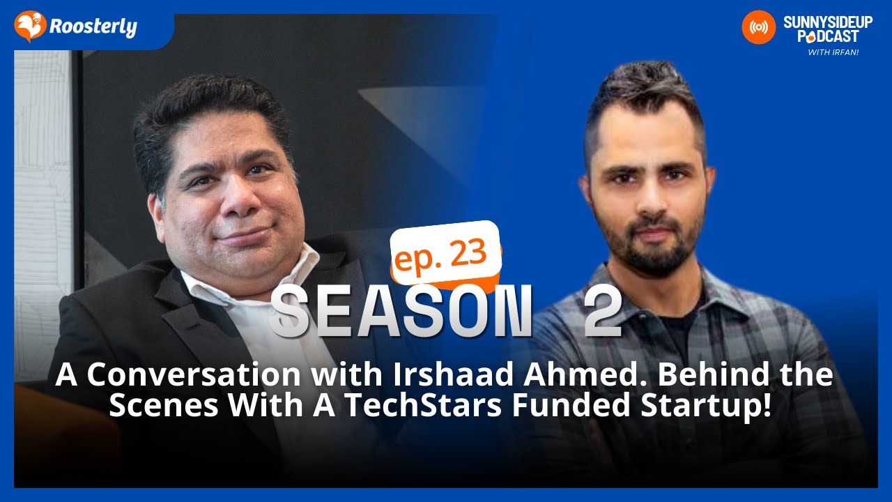 A Conversation with Irshaad Ahmed. Behind the Scenes With A TechStars Funded Startup! - YouTube
