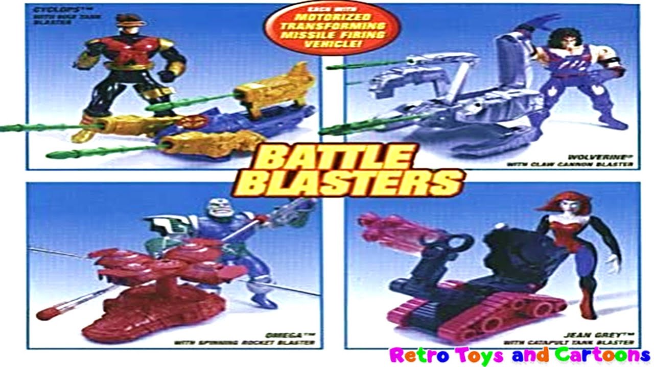 X-Men Classics Battle Blasters Toy Biz Commercial Retro Toys and ...