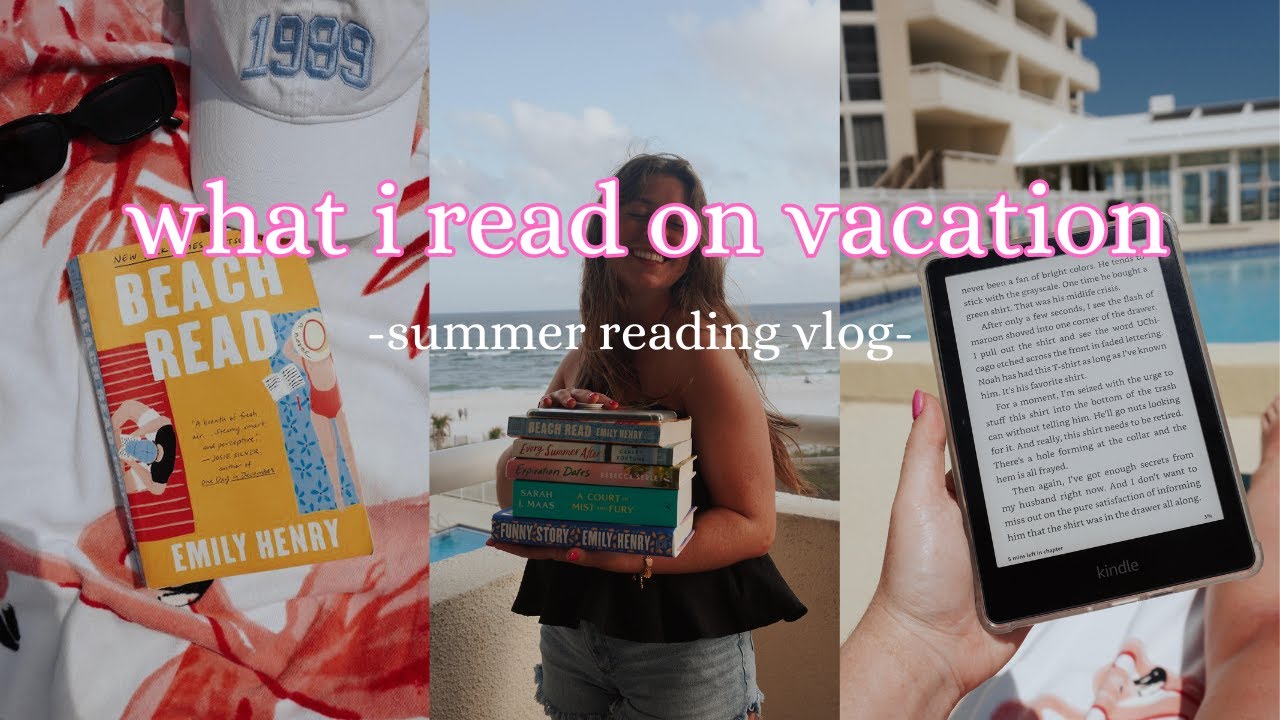 What I Read In A Week On Vacation | Reading Vlog | What.Bris.Reading ...