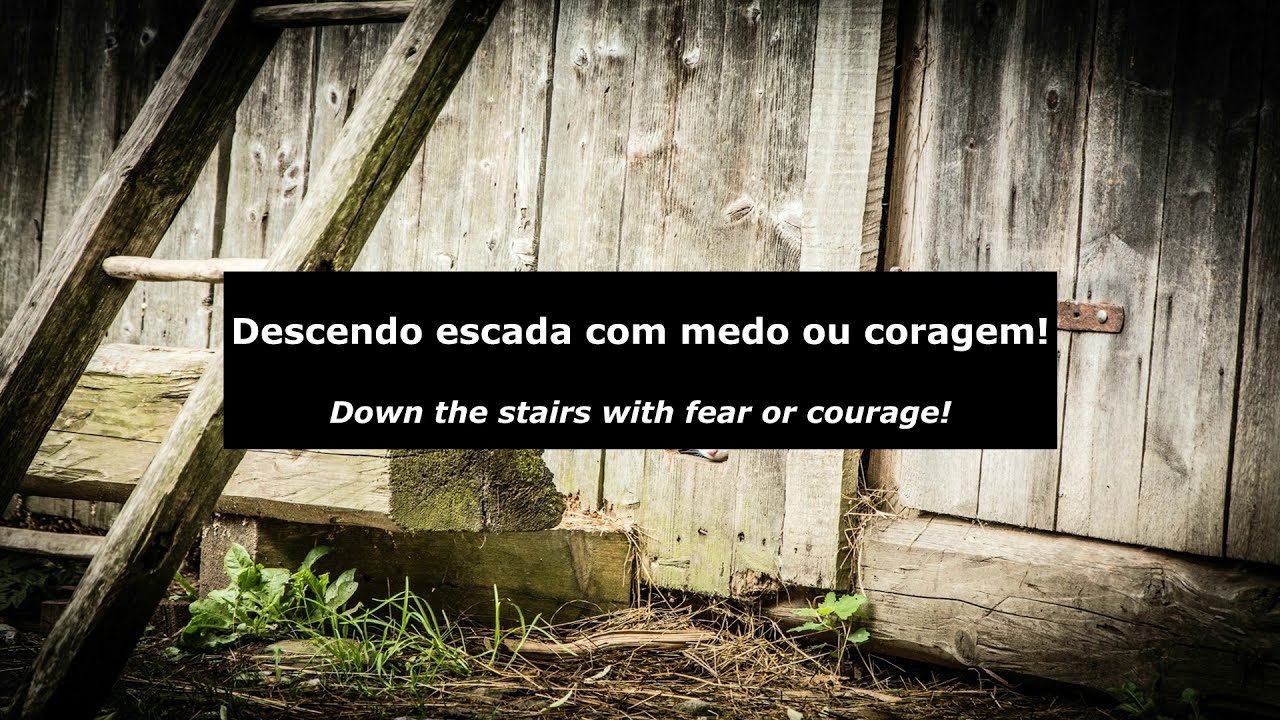 Sonhar Descendo Escada, com medo, com passos leves, a decida da escada ...