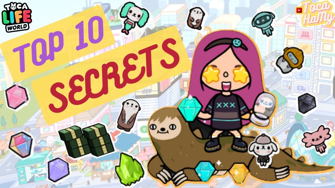 TOP 10 BÍ MẬT THÚ VỊ Trong Thành Phố Busy Plaza | Toca Life World ...