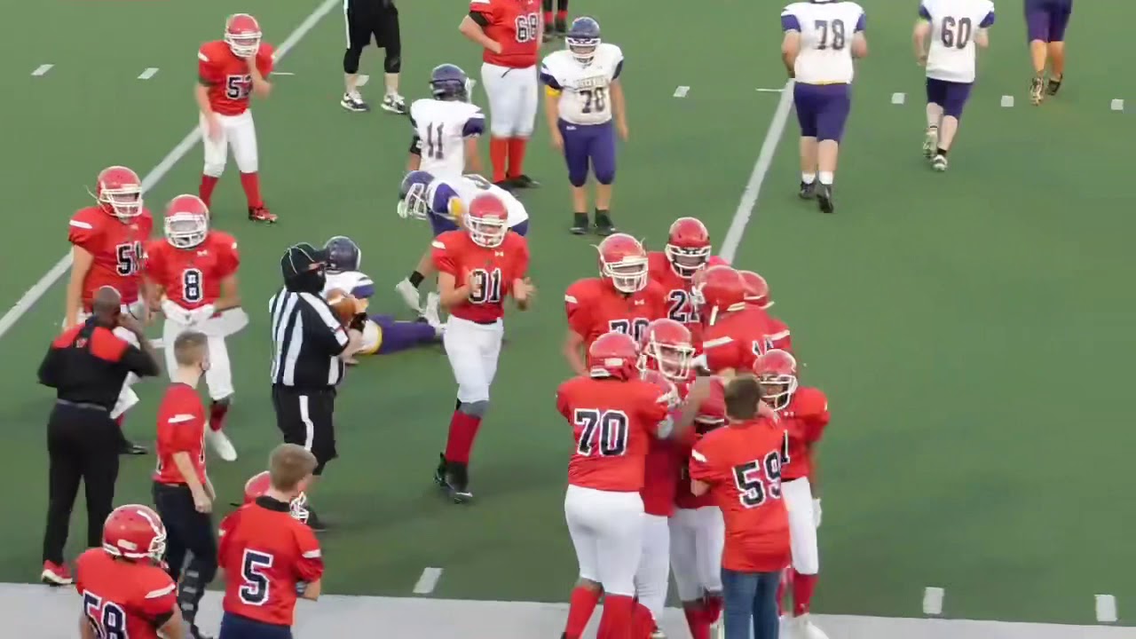 ED WILLKIE MIDDLE SCHOOL FOOTBALL 8TH GRADE 2020 - YouTube