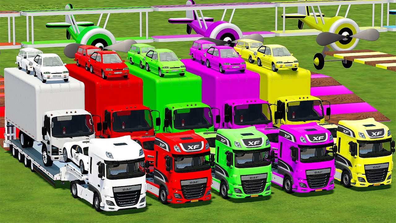 DELIVERING BUGATTI CHIRON, SUZUKI, TRABANT & WATERMELONS WITH DAF ...