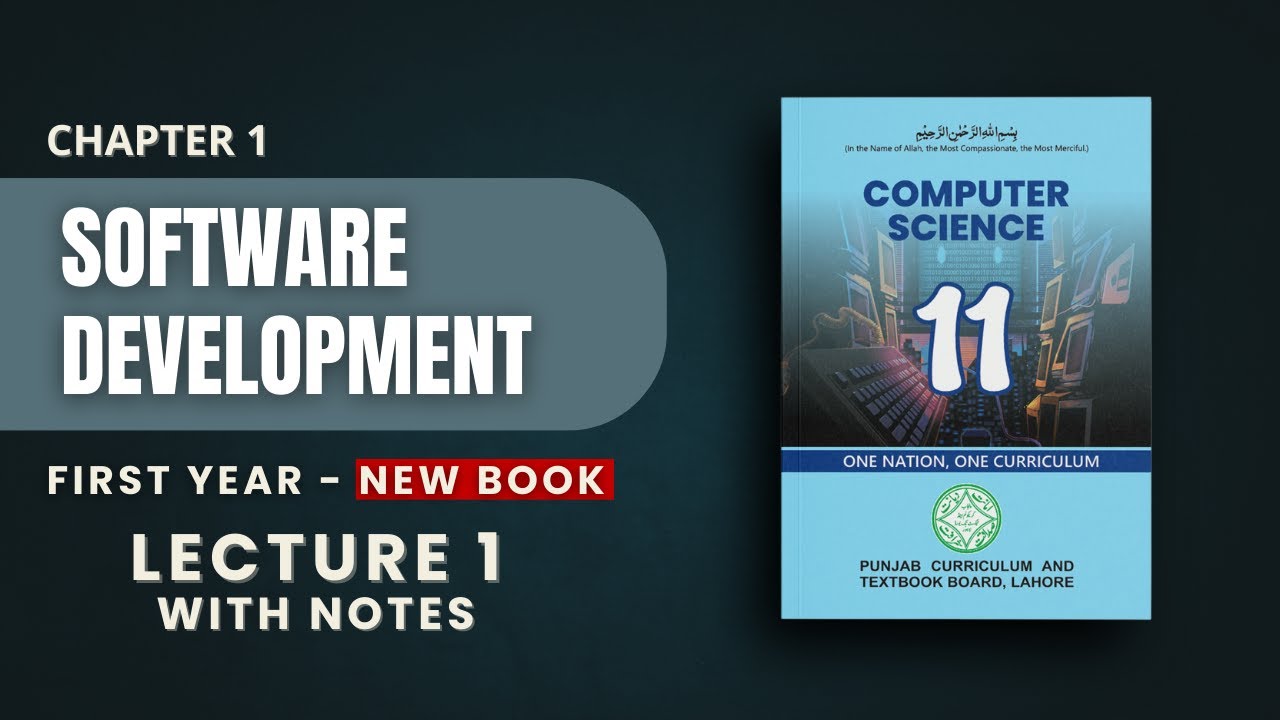 1.1 Introduction to Software Development | 1st Year Computer Science | PTB 2025 New Book ...