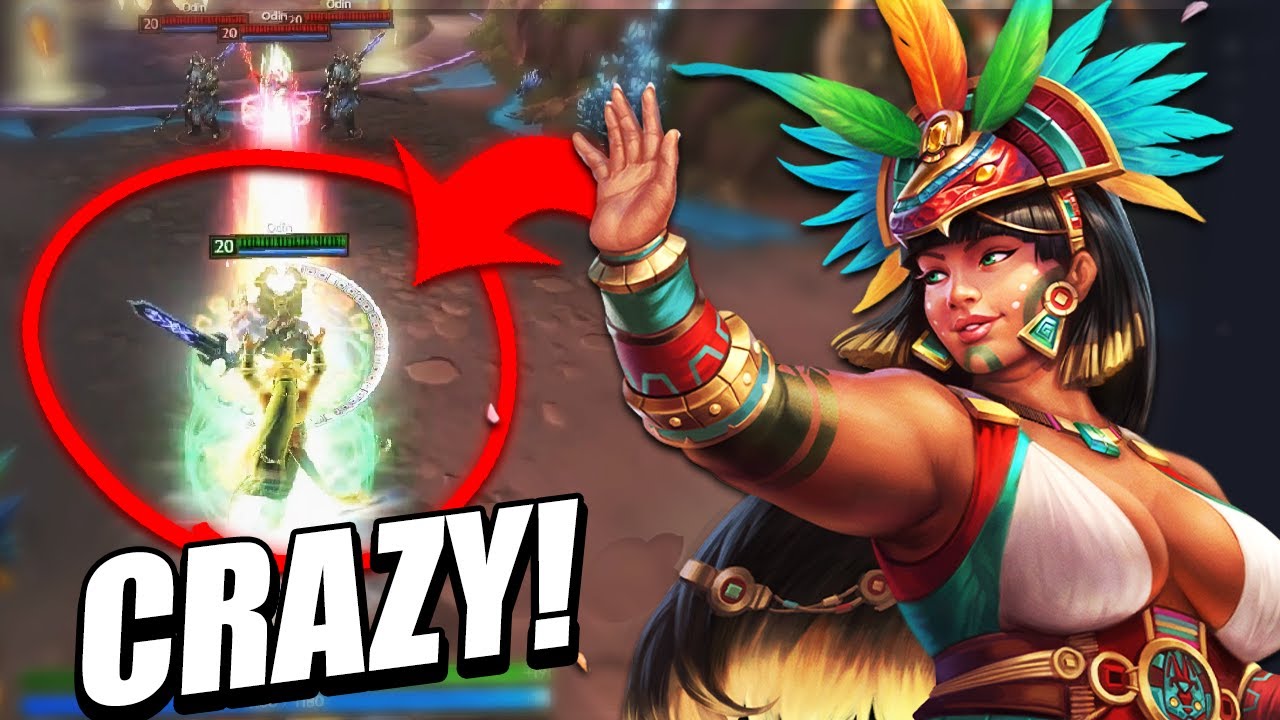 Trellirelli Reacts to the IX CHEL God Reveal! - Smite - YouTube