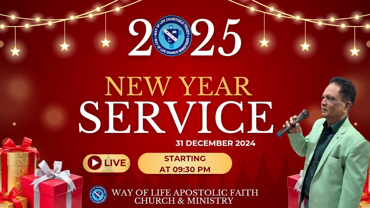 New Year Service 2025 Part 2 || 31-Dec-2024 & 01-Jan-2025|| WLC MINISTRY || Bishop Dr B ISAAC ...