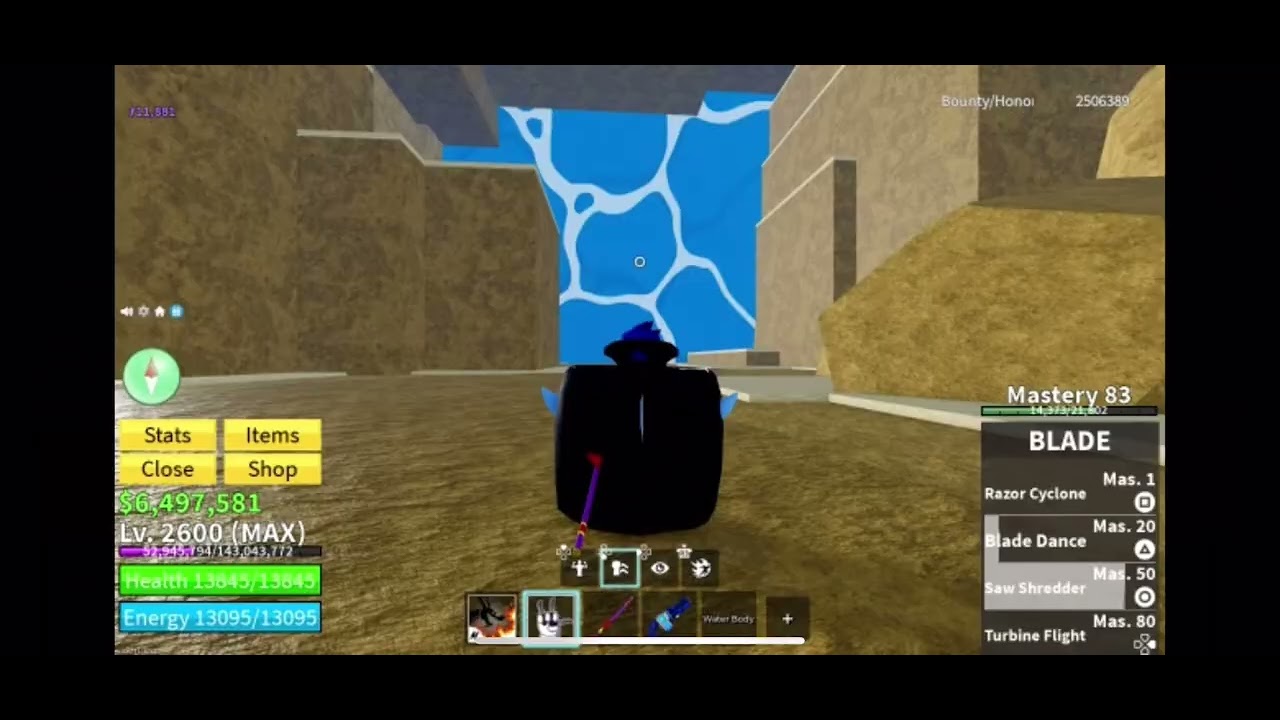 New blade fruit showcase - YouTube