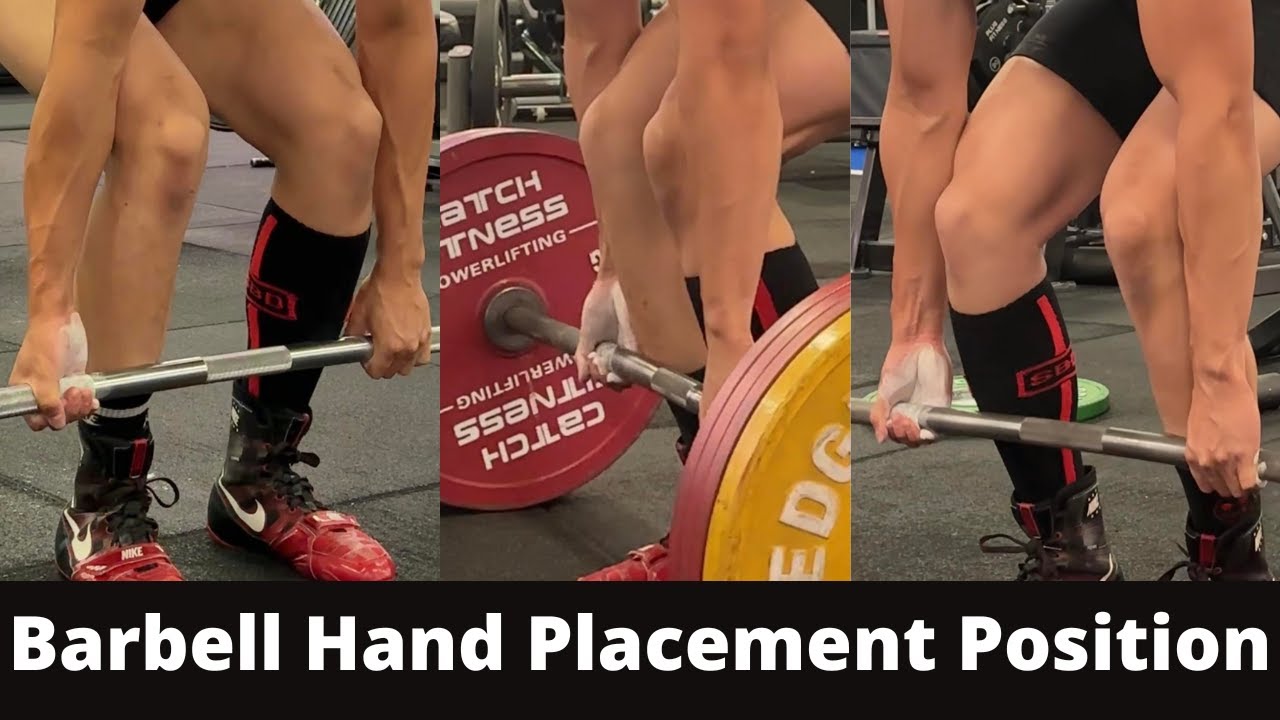 Deadlifts: Where To Sit the Barbell In Your Hands - YouTube