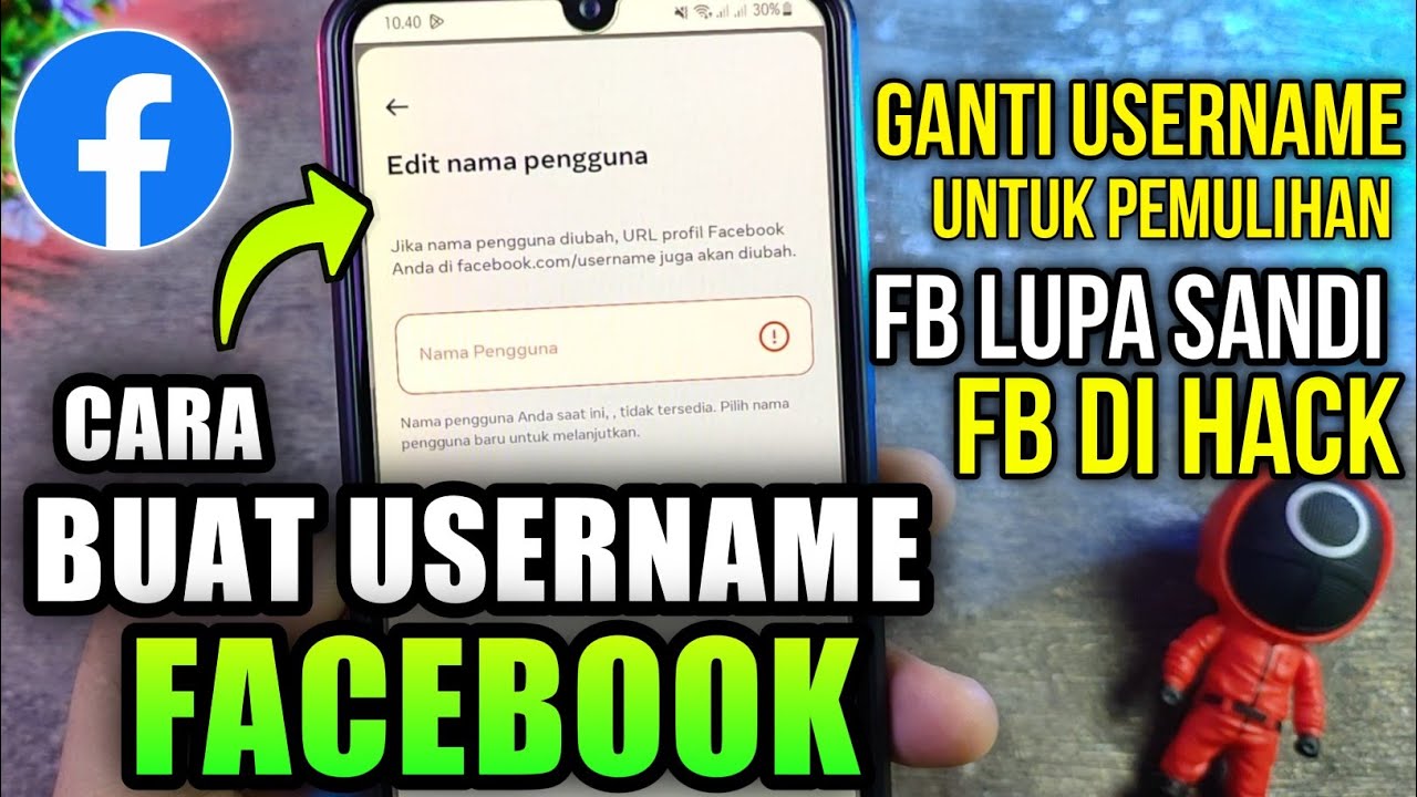 Cara Mengganti Username Facebook | Cara Membuat Username Facebook - YouTube
