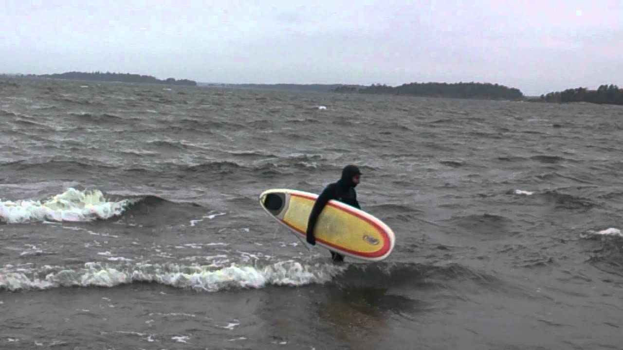 Surfing in Helsinki, Finland - YouTube
