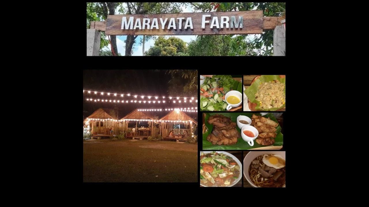 NEWEST ALFRESCO DINING NEAR TAGAYTAY / MARAYATA FARM INDANG / Maldi2TV ...