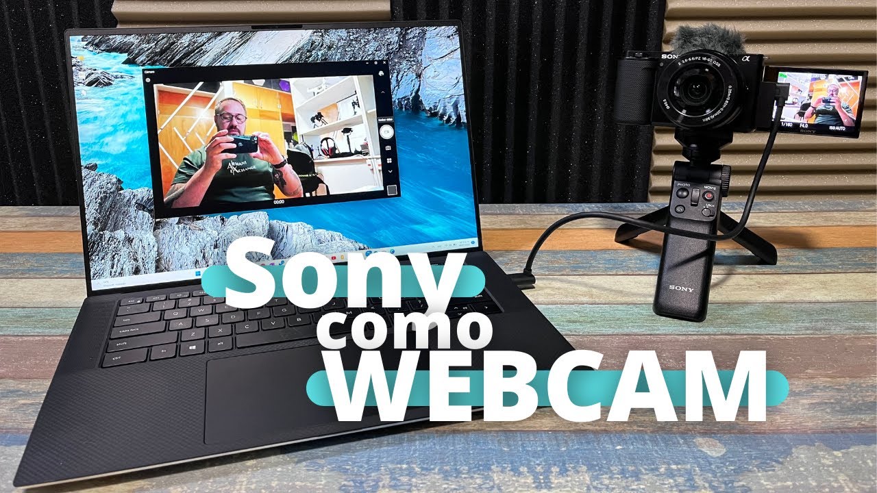 Como USAR tu cámara Sony COMO WEBCAM #sonyzve10 #SonyWebcam #webcam ...