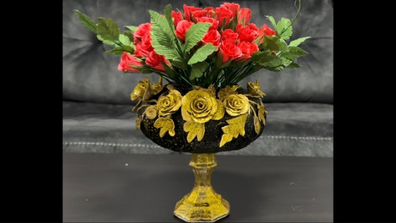 DIY Red Roses | Tutorial - YouTube