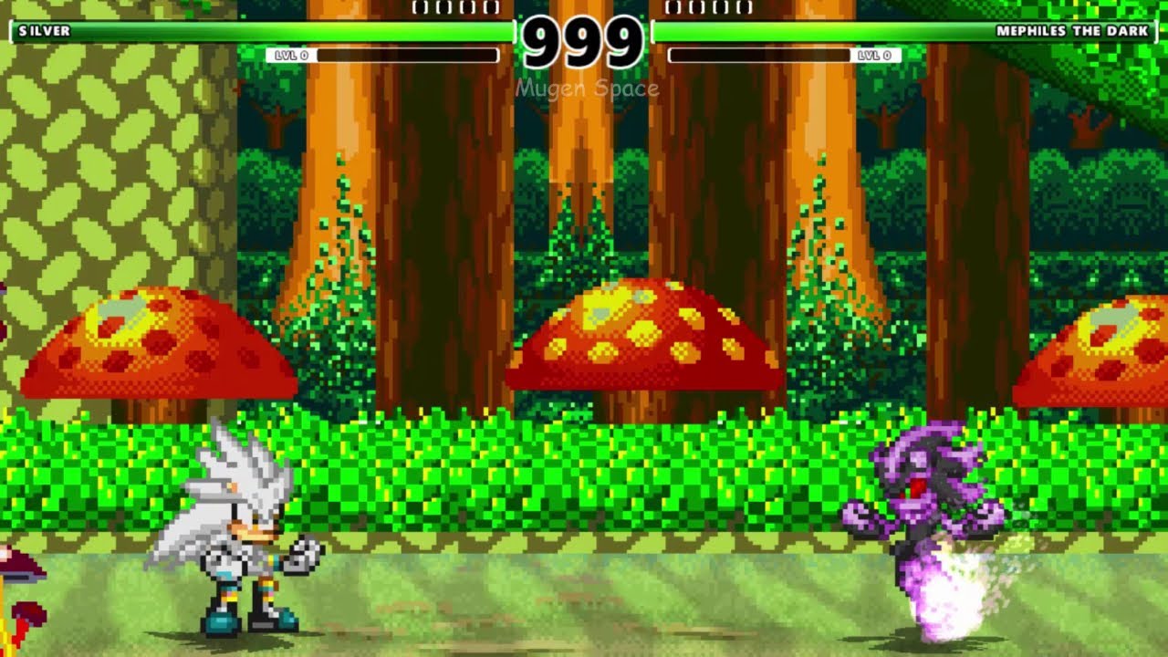 Silver & Shadow VS Mephiles & Infinite & Knuckles & Emerl I Sonic ...