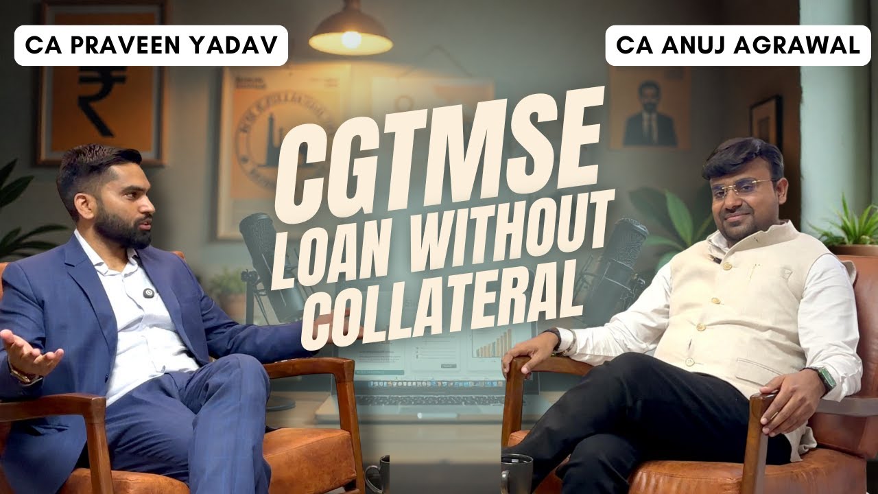 Loan Without Collateral: Cracking the CGTMSE Code | CA Anuj Agrawal | BIZTALK - YouTube