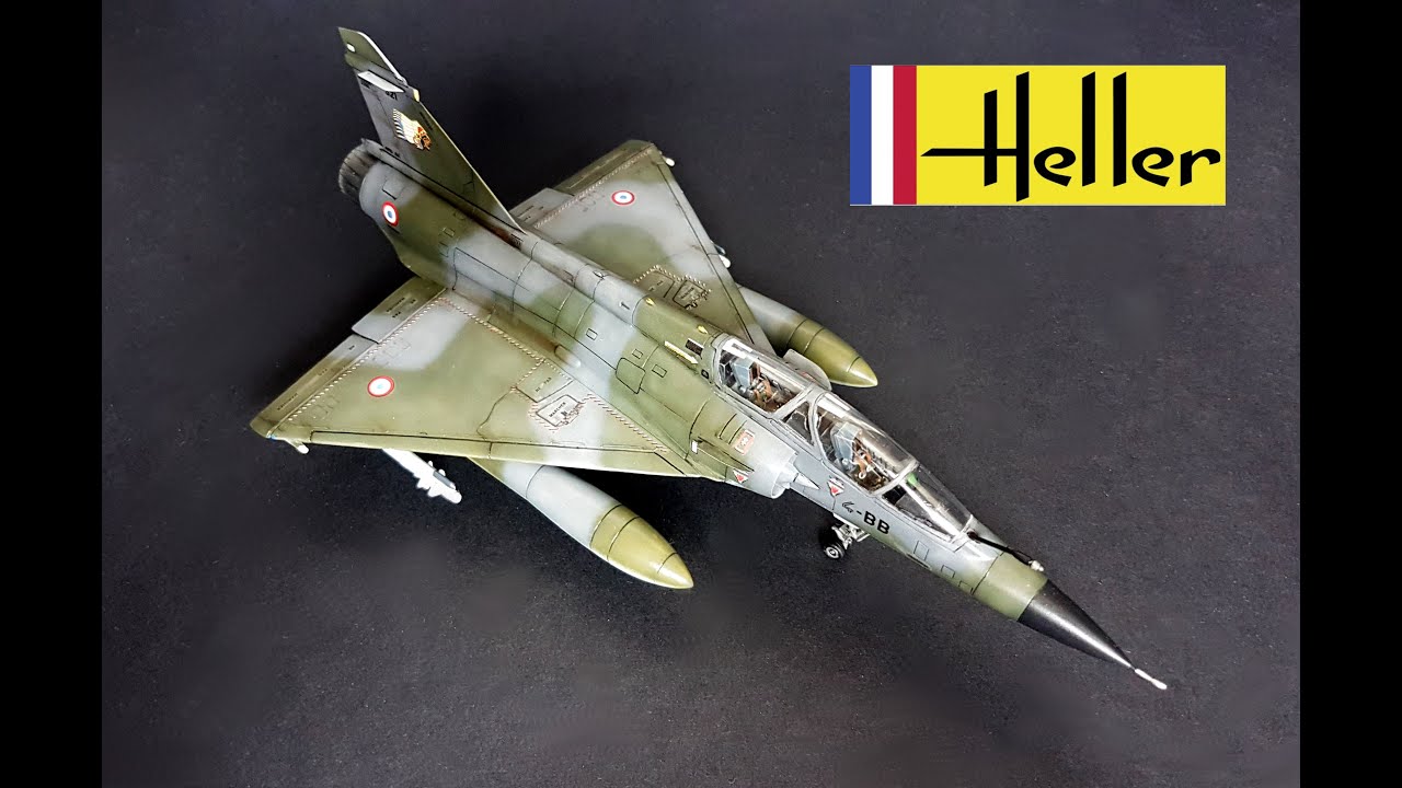 Dassault Mirage 2000N Heller 1:72 scale FULL BULD VIDEO - YouTube