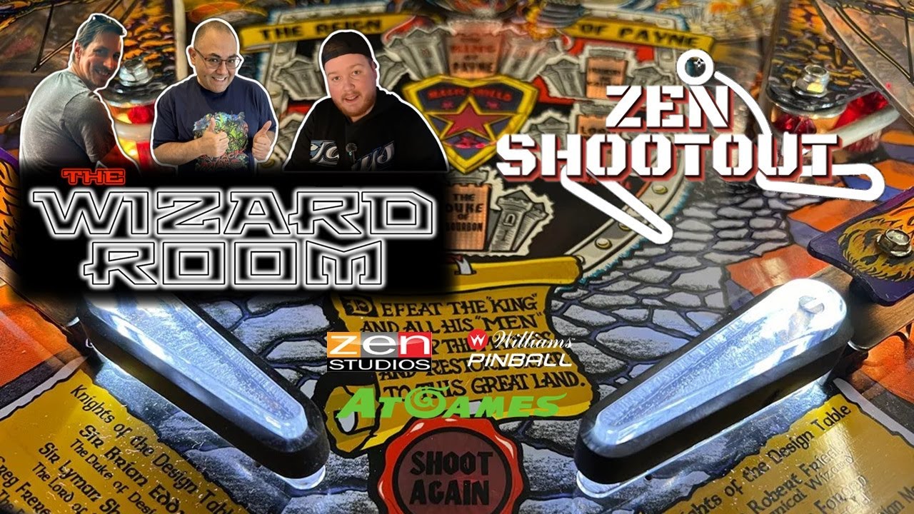 ZEN SHOOTOUT - The Wizard Room - 4K Pinball - YouTube