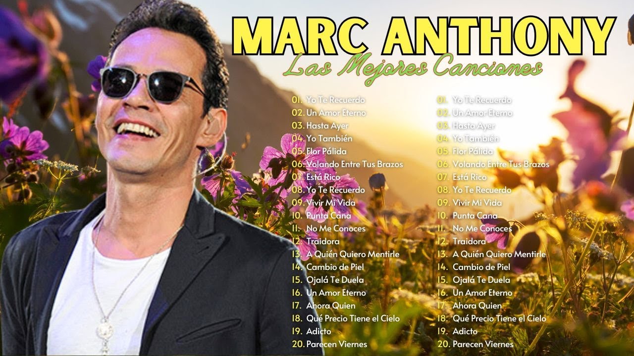 MARC ANTHONY 30 Mejores Canciones ️ SALSA ROMANTICA PARA BAILAR EXITOS ...
