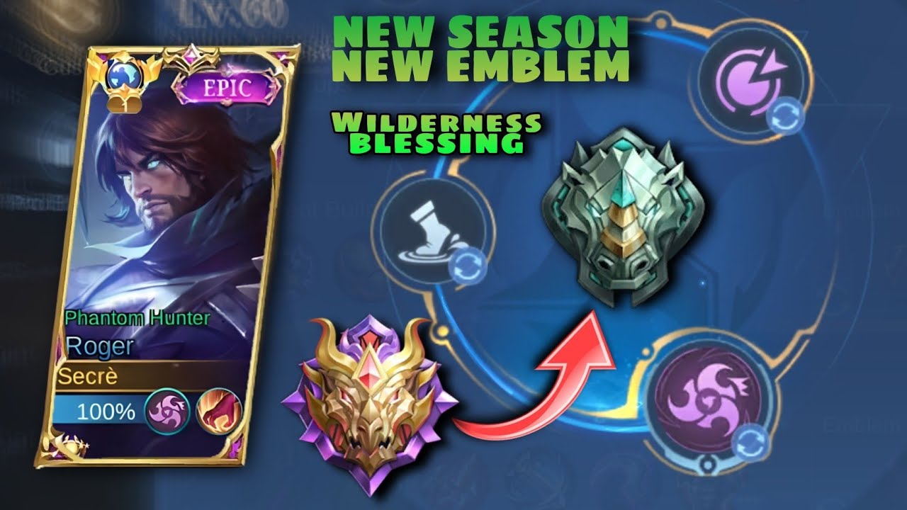 ROGER NEW BEST EMBLEM IS HERE!!! NEW SEASON 30! (MUST TRY) | MLBB - YouTube