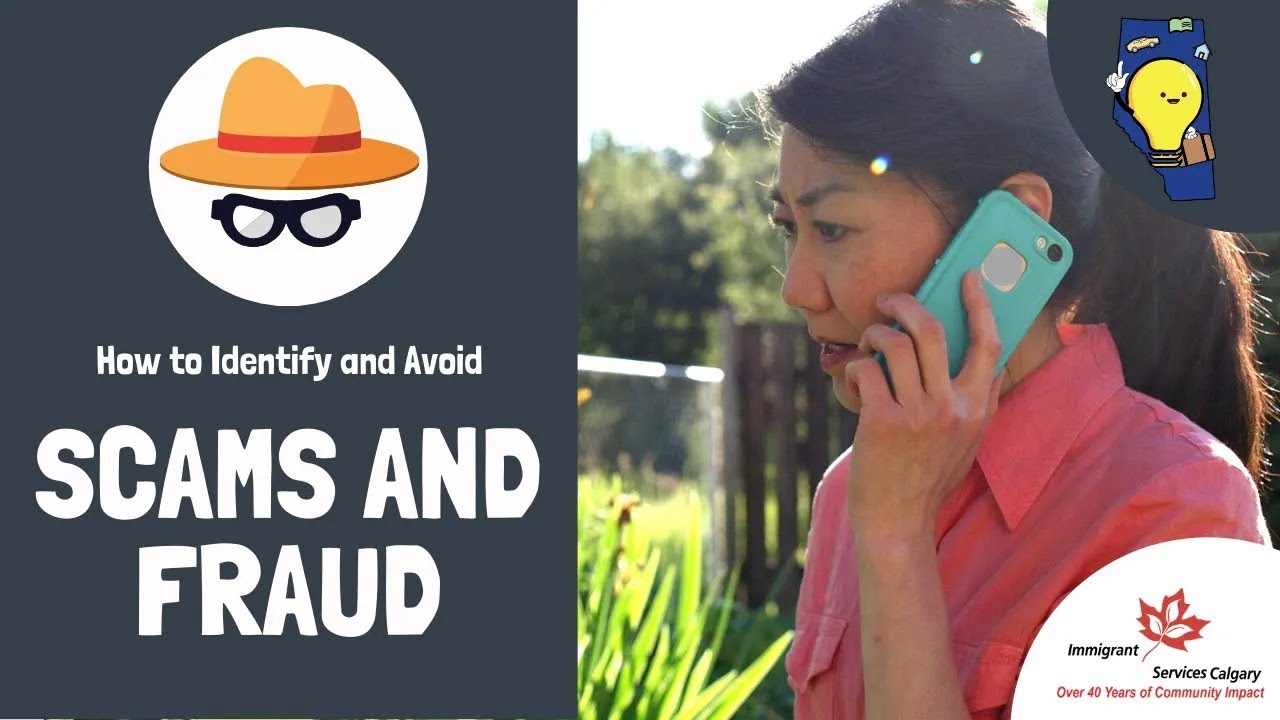 How to Identify and Avoid Scams and Fraud with English Subtitles - YouTube