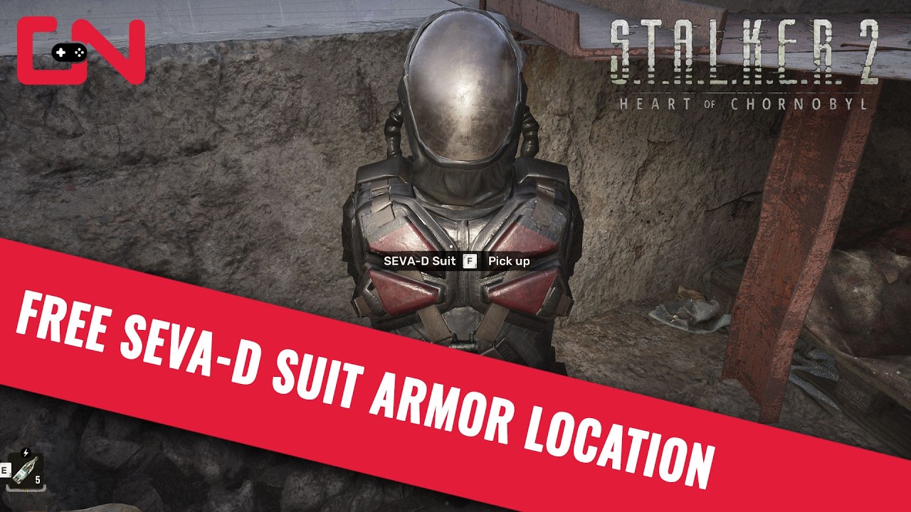 Stalker 2 SEVA-D Suit Armor Location - YouTube