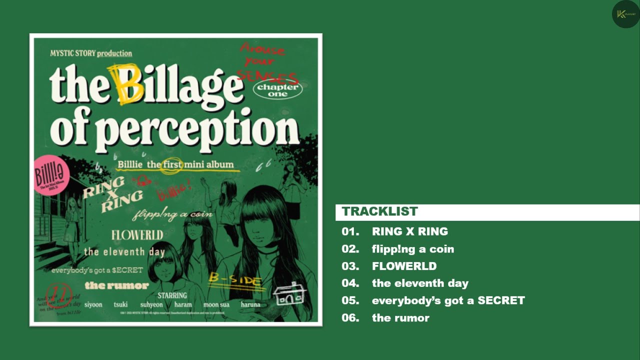 [EP] Billlie (빌리) - the Billage of perception: chapter one | Full Album ...