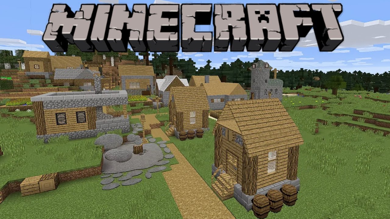 Minecraft Village Transformation in Insane Detail | Part 2 - YouTube