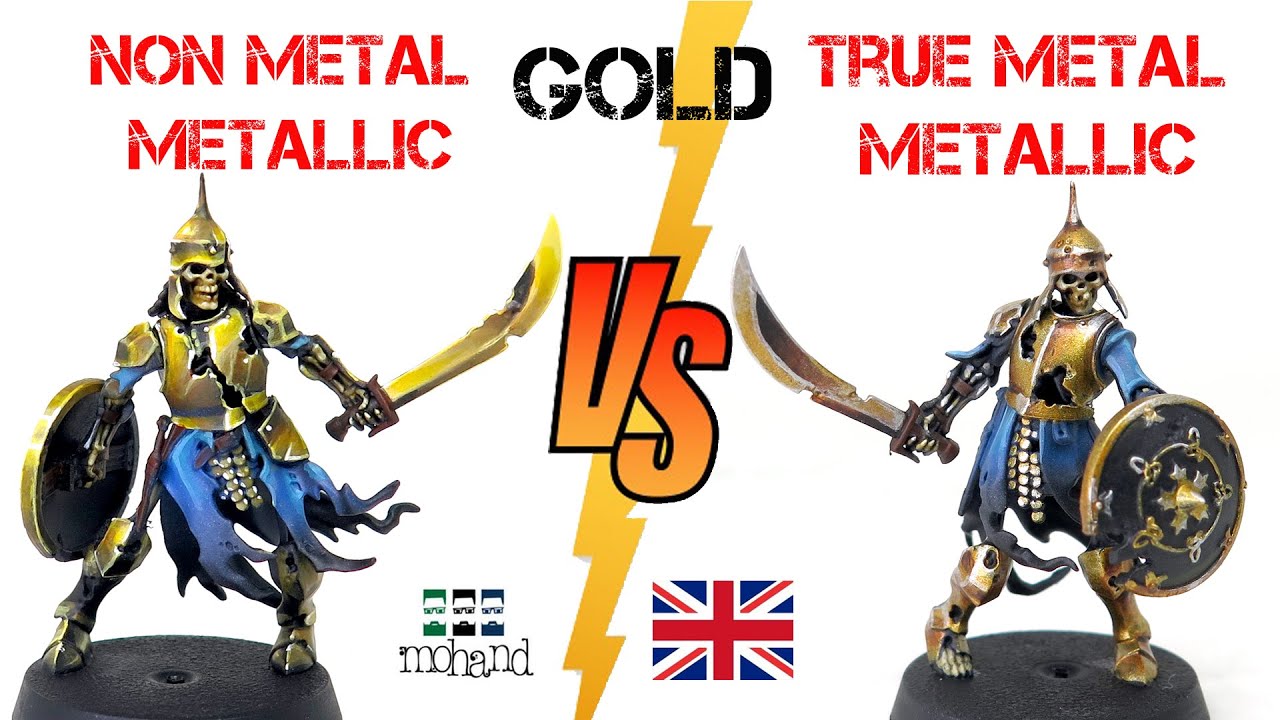 🇬🇧NMM Gold Vs Tmp ( Miniature Painting Tutorial ) - YouTube