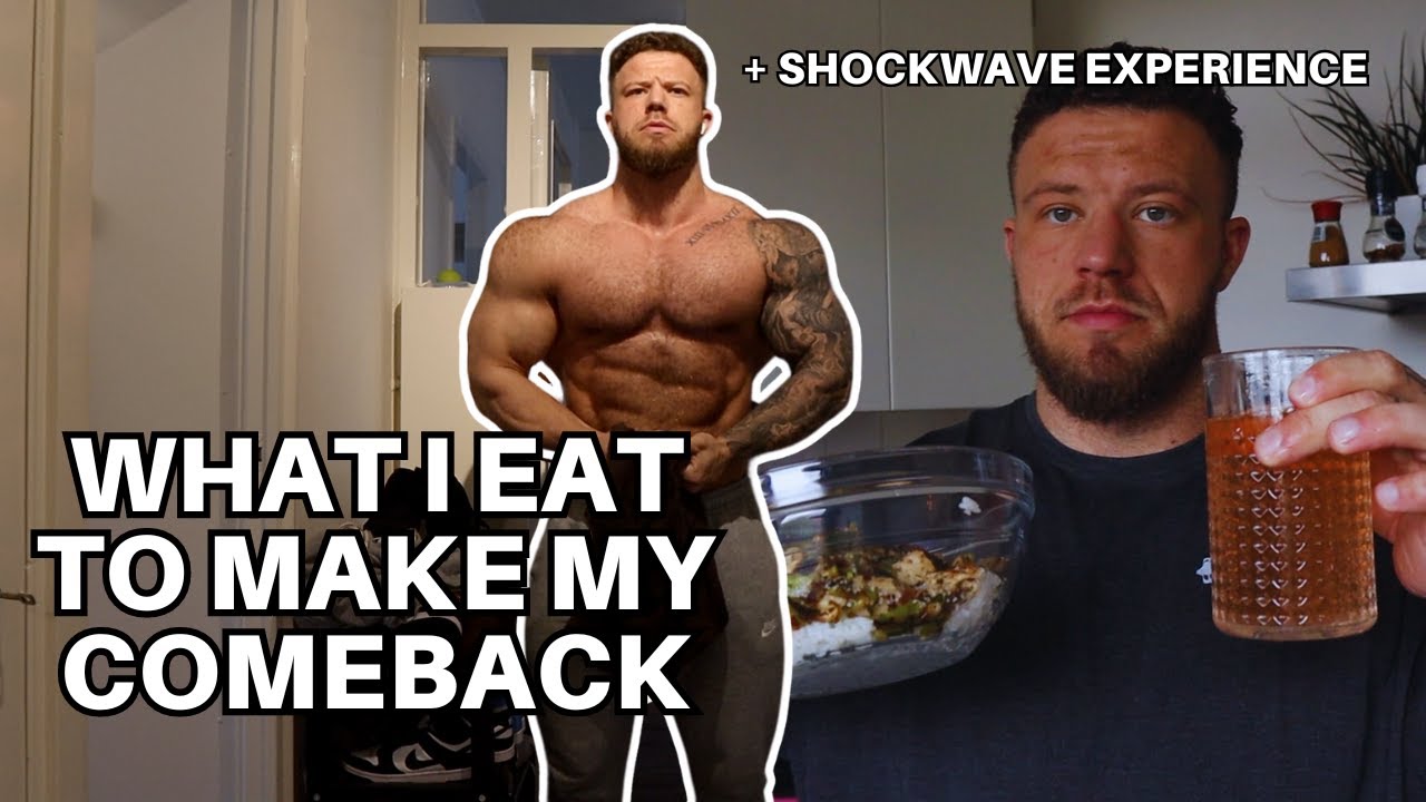 Making my comeback! Full day of eating + shockwave experience - YouTube