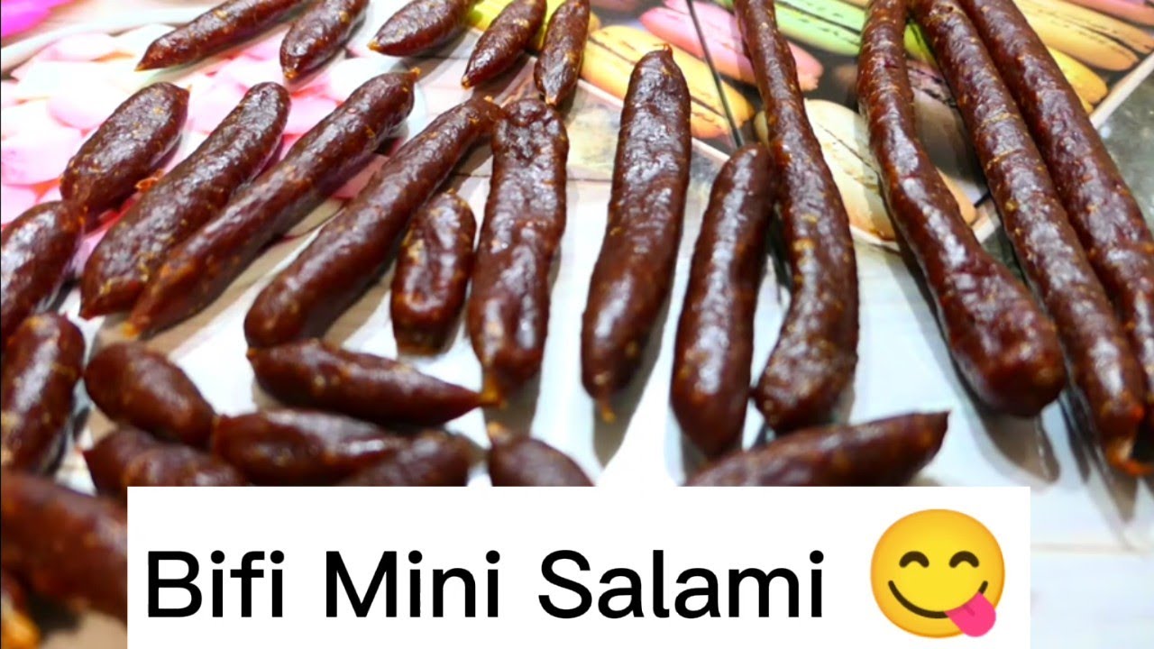 Bifi Mini Salami selber machen. - YouTube