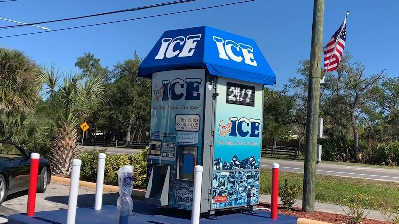 Kooler Ice Vending Machine Review - Buyer - Bill Faloon - YouTube