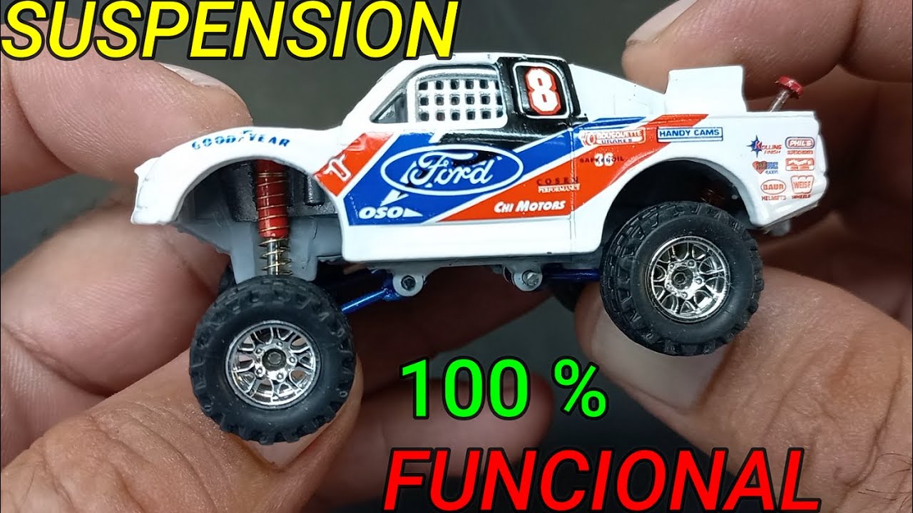 💯SUPER SUSPENSION HOT WHEELS OFF ROAD #mecanicustom #samedwheels # ...