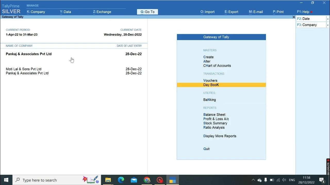 Create ledger in Tally.ERP 9 | Ledger creation in Tally.ERP 9 | How to ...