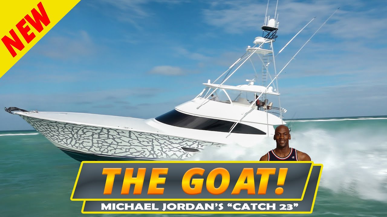 THE GOAT!!! MICHAEL JORDAN's $8M 80' Viking SUPER YACHT Slams into ...