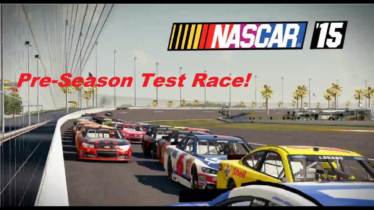 NASCAR Pre-Season Daytona Test Race - YouTube