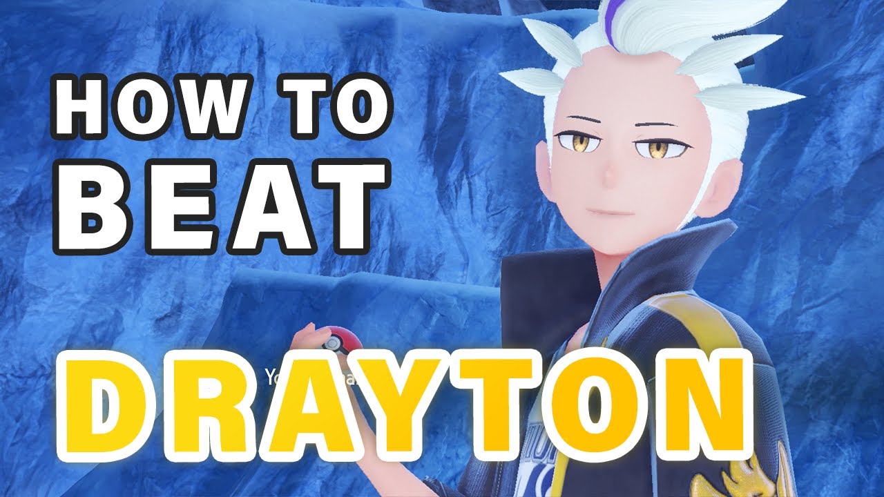 How to Beat Drayton | BB League Elite 4 Member Pokemon Indigo Disk DLC ...