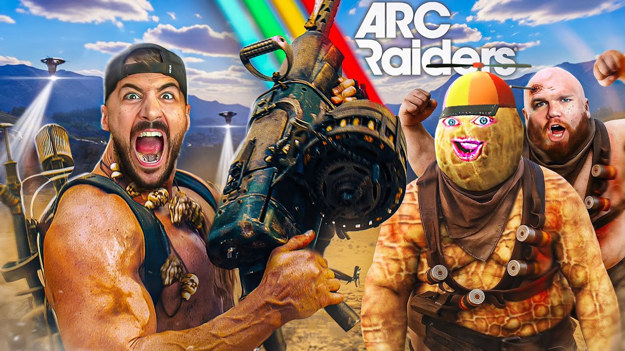 #1 ARC RAIDERS PVP PRO ATHLETE CARRIES THEBURNTPEANUT & HUTCHMF! - YouTube
