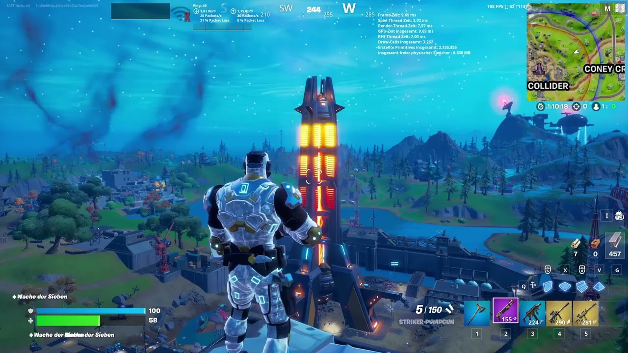 Fortnite The Collider Mini Live Event - YouTube