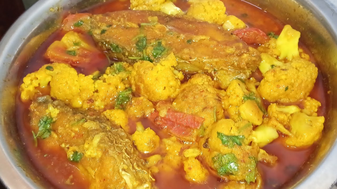 Telapia Mach diye fulkopi Recipe ll Bengali Ranna - YouTube