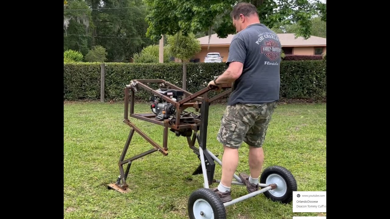 Walking Machine Build Part 1 - YouTube