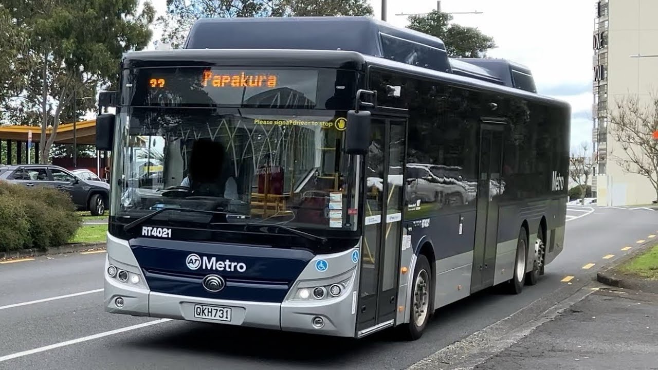 New Zealand/NZ Auckland Bus - 33: From Otahuhu to Papakura (23.10.2025 ...