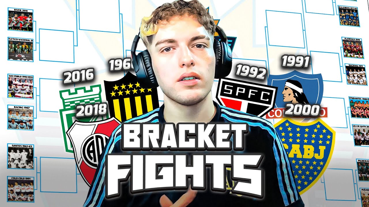 EL MEJOR EQUIPO DE LA HISTORIA DE SUDAMERICA (1960-2023) - BRACKET FIGHTS - YouTube